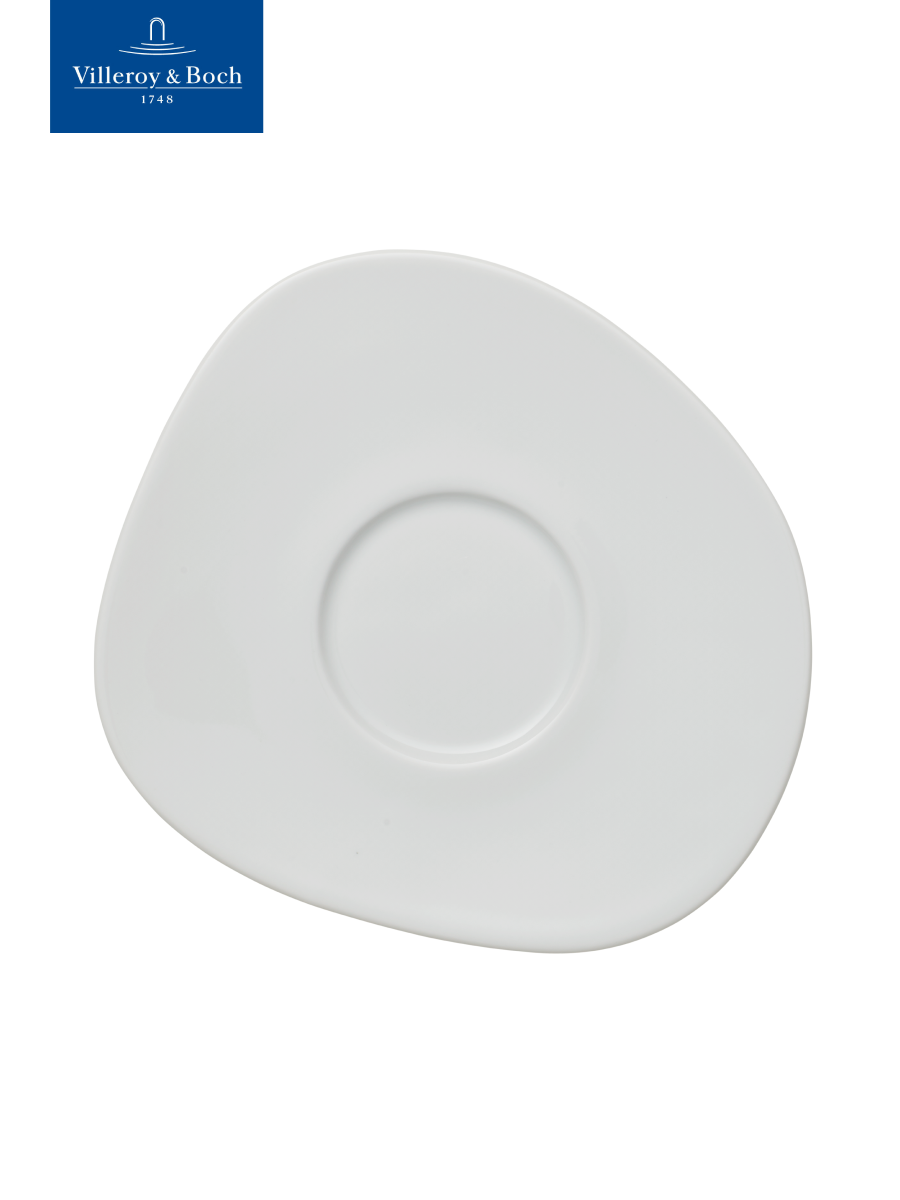 Блюдце 16 см, Organic White, like. by Villeroy & Boch, Премиум-Фарфор