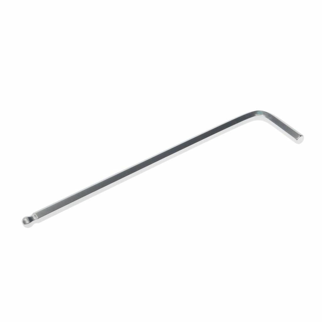 Ключ шестигранный, шестигранник Г-образный 4мм HEX с шаром удлиненный, арт ER76504L эврика