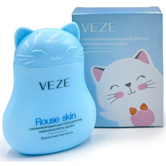 Парфюмированный крем для рук Veze Fanzhen Аминокислоты шелка, 60г
