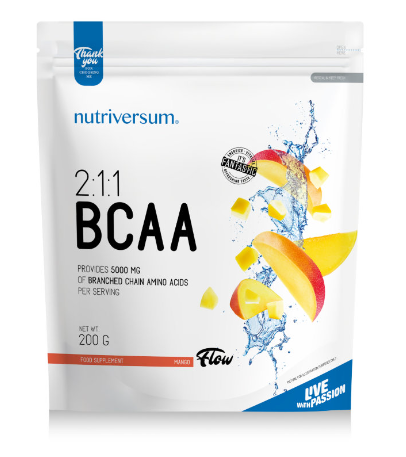 Nutriversum Аминокислоты BCAA 2:1:1 200 грамм со вкусом манго