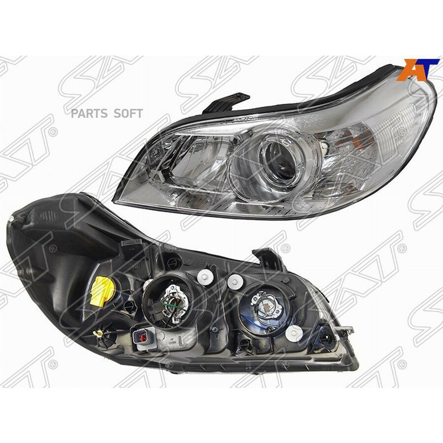 Фара Chevrolet Epica 06-13 (Слева) от официального дистрибьютора, SAT, артикул ST22211E1L
