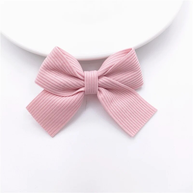 20 шт. тканевые аппликации банты MAJIKA 7*5.5 см Розовый, 6