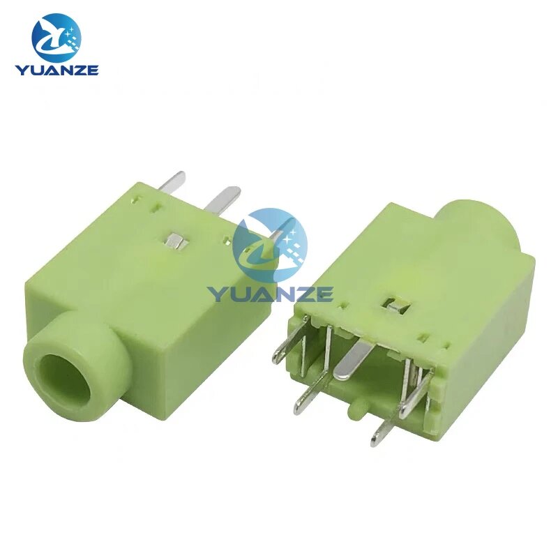 Аудиоразъем 3,5 мм 5-контактный PJ-358 10PCS, PJ-358-3.5mm