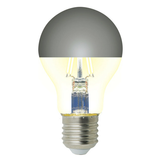 UNIEL LED лампа 4Вт 4000K цоколь E27 грушевидная с зеркальным отражателем для дома