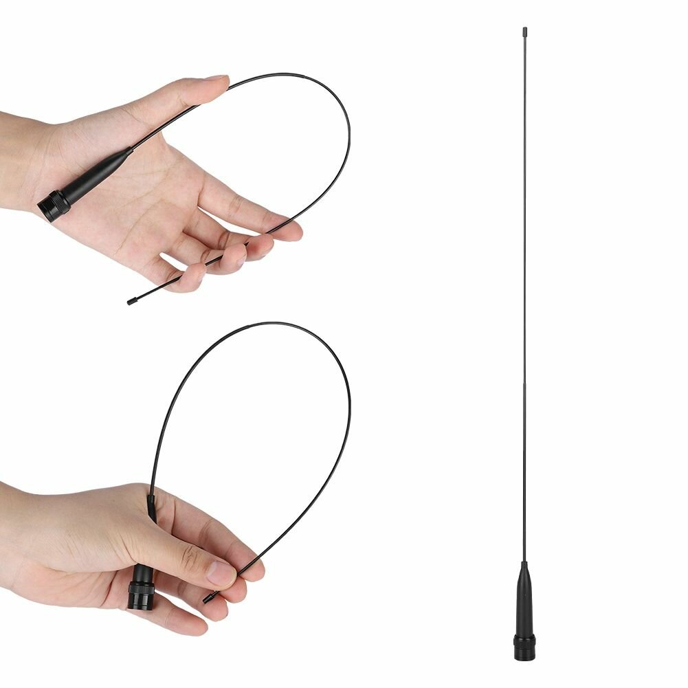 Мягкая антенна BNC 144/430МГц для рации