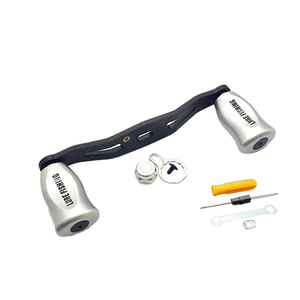 Рыболовная катушка Daiwa Tatula 80 TOOPRE с карбоновой ручкой silver left