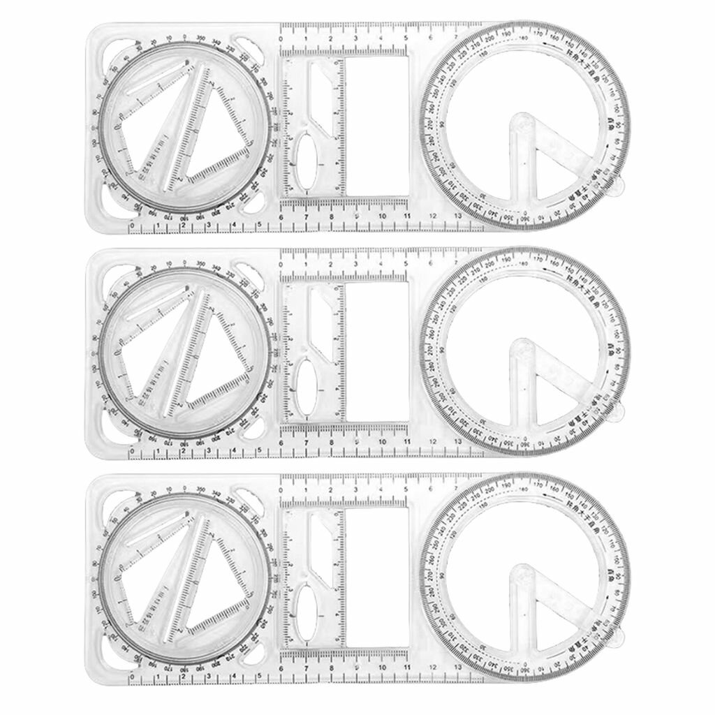 Многофункциональная линейка для черчения