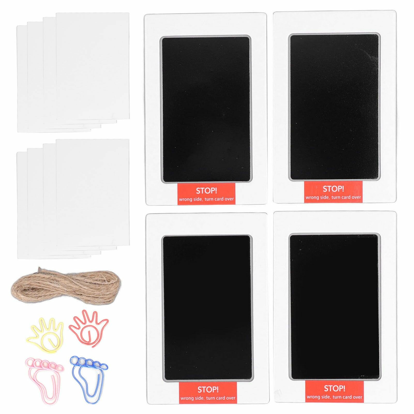 Набор для печати отпечатков рук новорожденных, 4 шт, быстросохнущие детские сенсорные чернильные подушечки, нетоксичные для детских рук, ног, аксессуары, отпечаток лап домашних животных