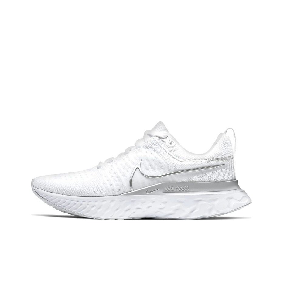Кроссовки NIKE React Infinity Run Flyknit 2, размер EU 36 стопа (22.5CM), белый, — фото 1
