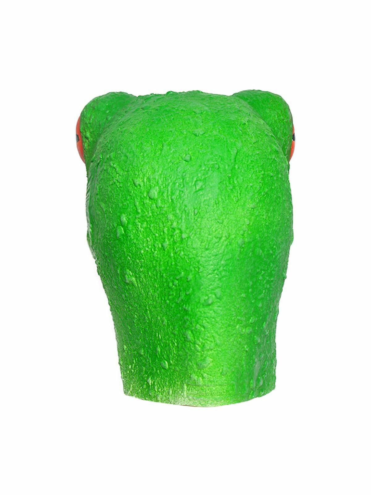 Латексная маска лягушки