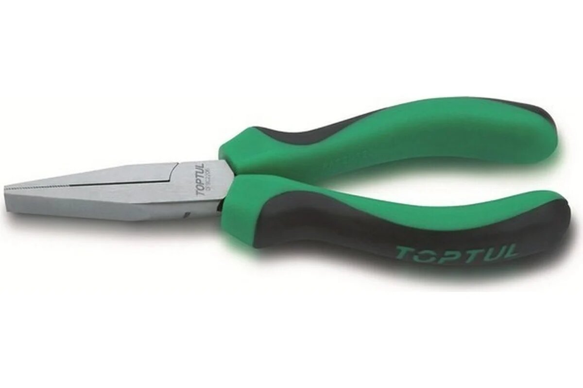 Плоскогубцы TOPTUL DFBC2206, без режущих кромок, длина 15 см
