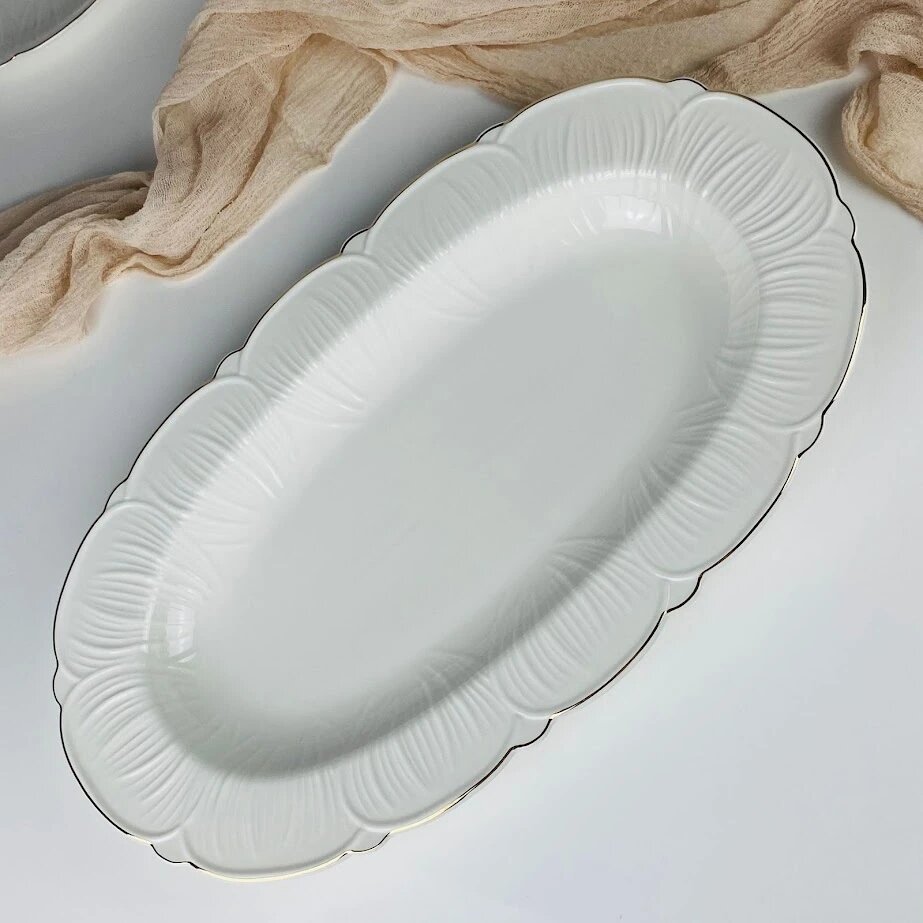 Овальное блюдо 41см ORCHIDEA Фарфор 109-277 118-109-277