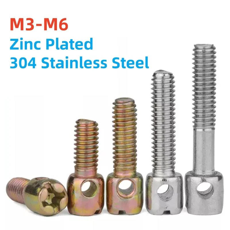 Ходовые винты из нержавеющей стали M3 M4 M5 M6 M4x12mm(20pcs)FH, 304