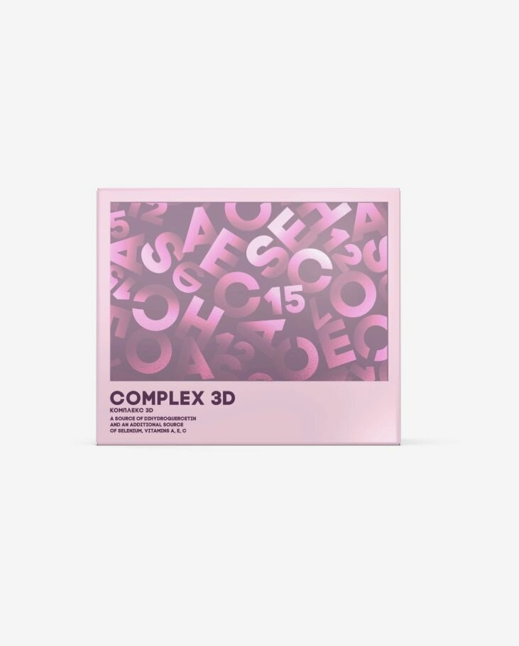 Комплекс 3D антиоксидант и детоксикант 30 капсул