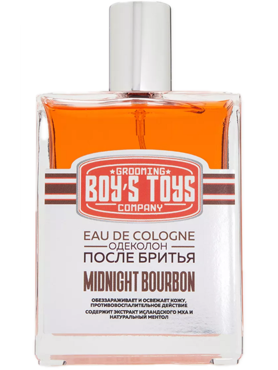 BOY'S TOYS Одеколон после Бритья MIDNIGHT BOURBON (Полночный Бурбон), 100 мл