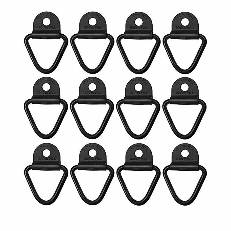 Склад Сверхмощный грузовик Кровать Грузоподъемные анкерные кольца Прицепы Крюк Грузовой болт на V-образном кольце Автомобильные пикапы Рельсовые аксессуары 12PACK