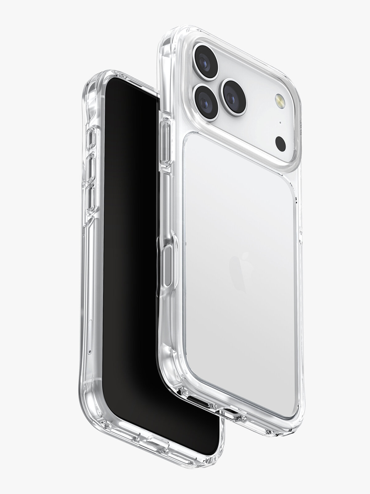 Чехол Uniq на iPhone 17 Pro Max, Lifepro Xtreme Crystal с защитой углов AirLite, прозрачный