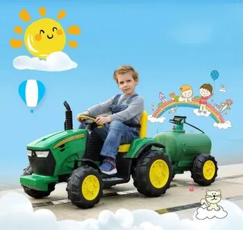 Детский электромобиль John Deere Ground Force/12V7AH/Дистанционное управление 2.4G/от 2 до 10 лет