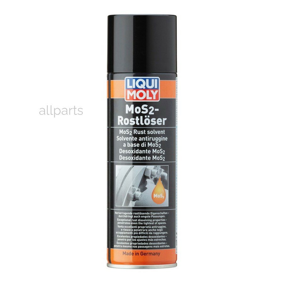 LIQUI MOLY 1614 Раствор. ржавчины с дисульф. молибдена MoS2-Rostloser (0,3л)