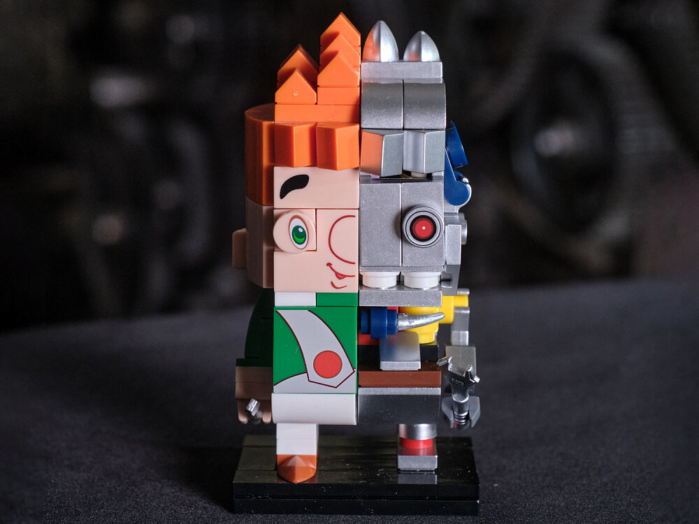 Конструктор Brick Labs Союзмультфильм AB-1125 Конструктор Киборг: Карлсон