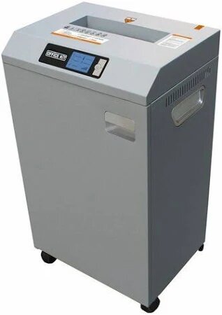 Шредер Office Kit S850 3.9 (секр. P-4) фрагменты 28лист. 85лтр. скрепки скобы пл. карты CD