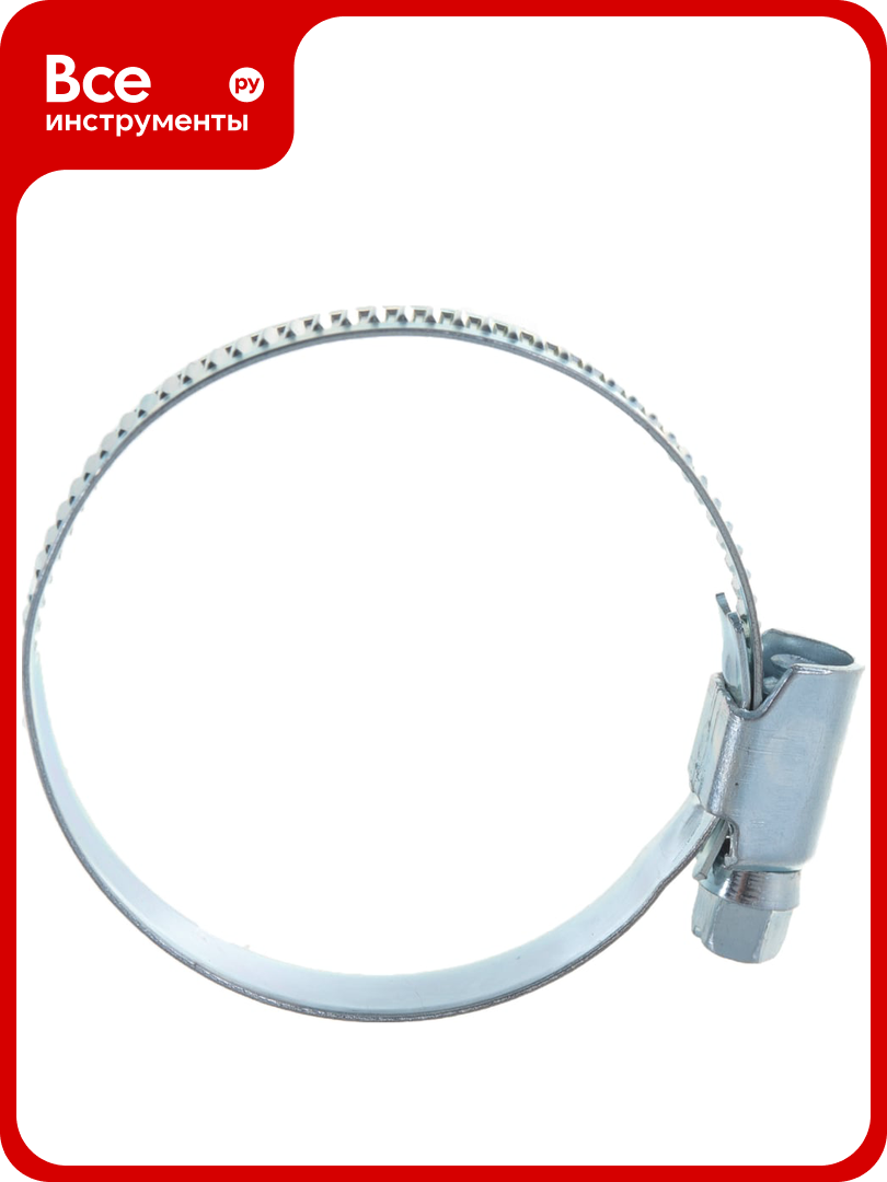 Червячный хомут Госкреп 32-50 мм (2 шт) 11-0012450, оцинкованный стальной хомут для крепления, DIN 3017 стандарт
