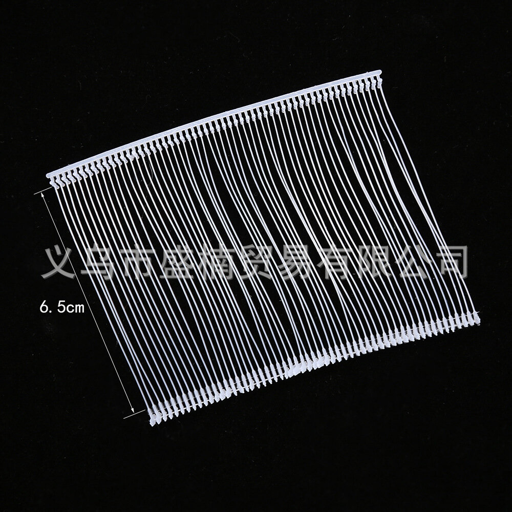 Игла для пистолета Shengnan, с биркой, для одежды, белая, 65 мм