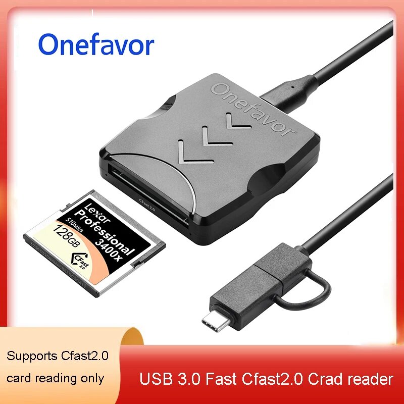 Onefavor Чтение карт CFast USB3.0