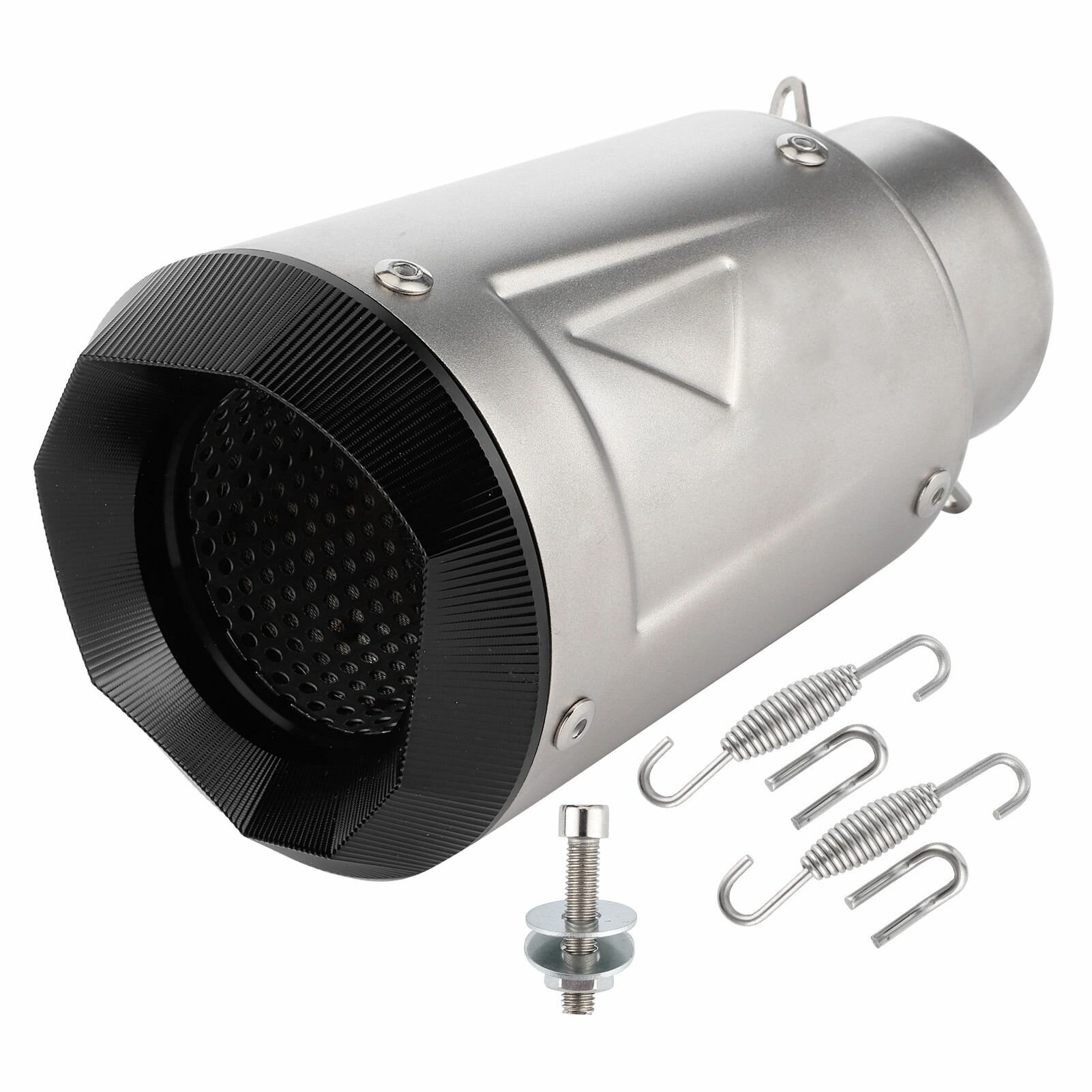 Универсальный мотоциклетный выхлопной трубы 60мм из нержавеющей стали для Z900 Z1000