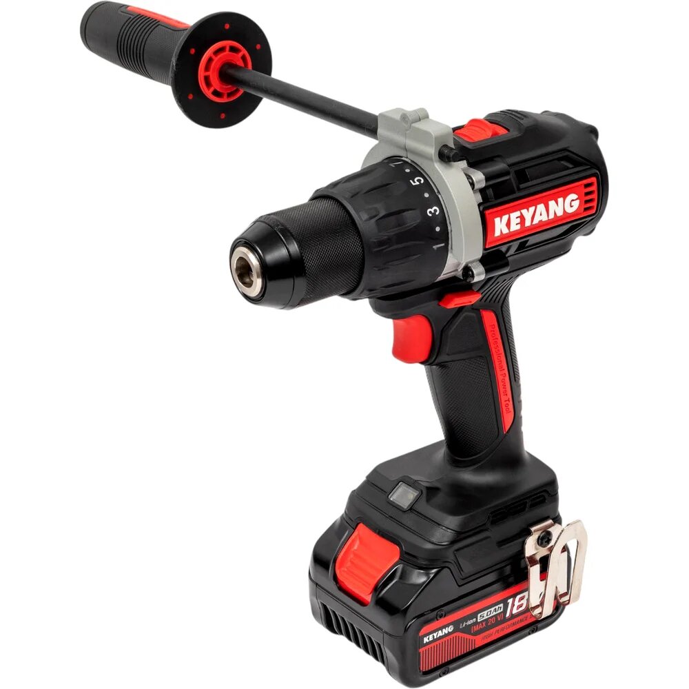 KEYANG Аккумуляторная дрель-шуруповерт DD20BLH-100E (Set)
