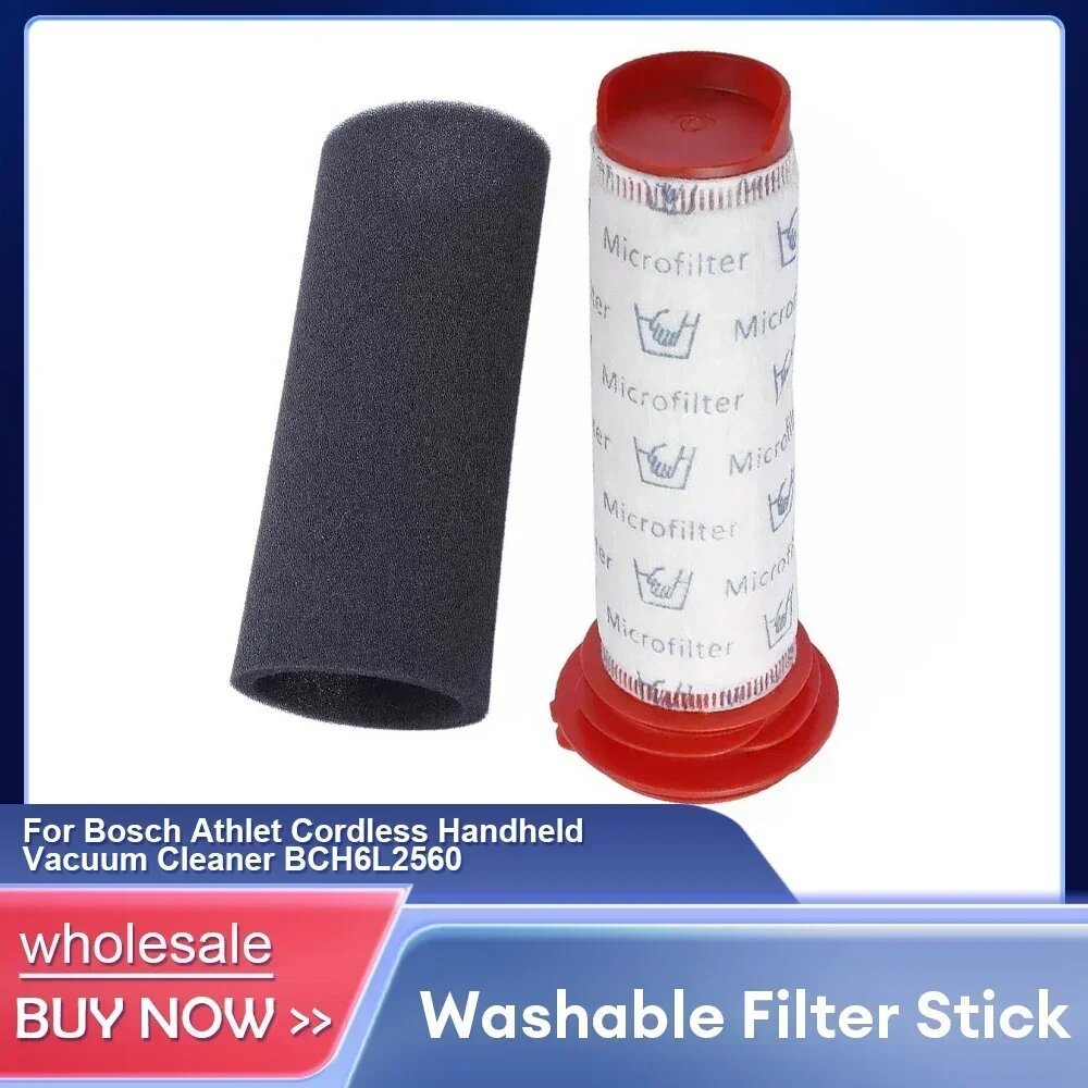 Фильтр-палочка для пылесоса Bosch Athlet Washable Filter Stick