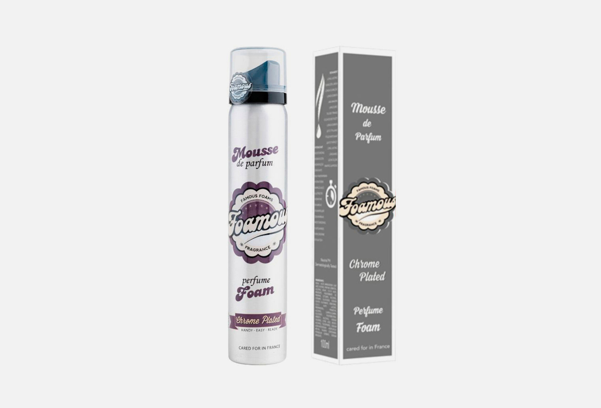 Парфюмированный мусс для тела и волос FOAMOUS Chrome Plated 100 мл