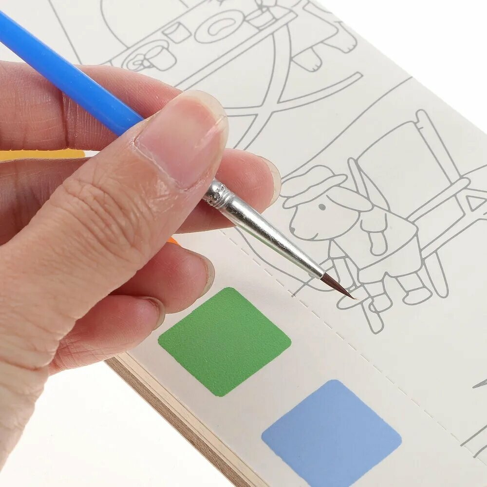 Детская Книга Для Граффити, Многоцветная, Бумажная, Тренировка Управления Ручкой, 1 Комплект