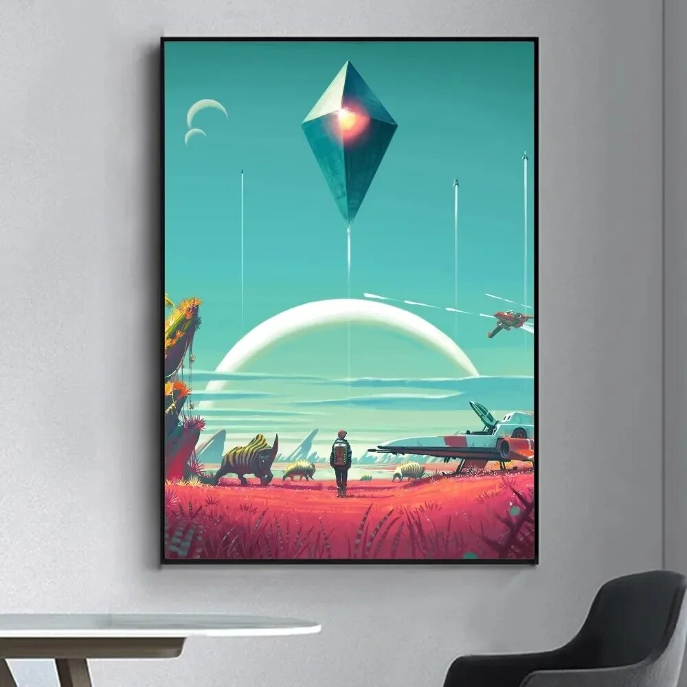 Настенный плакат "No Man's Sky"