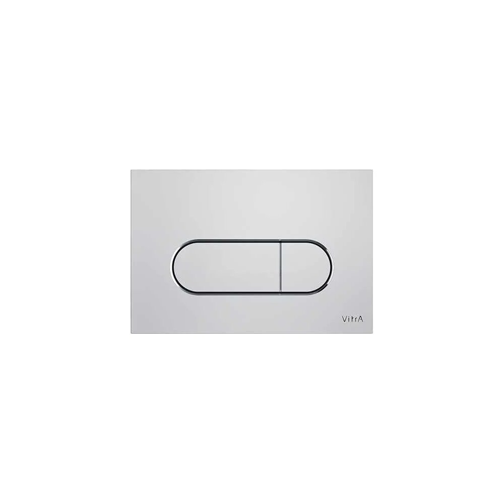 Панель смыва Vitra Root Round, хром 740-2280