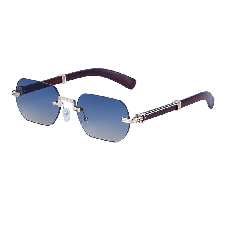 Style Новый Мужские деревянные квадратные - безрамочные для вождения