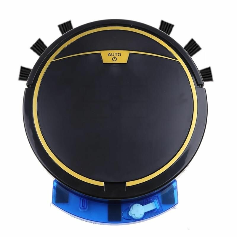 Умный робот-пылесос с влажной уборкой 2800Pa, Черный - B