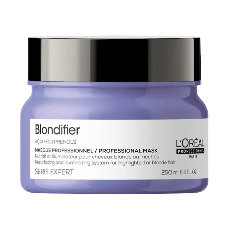Маска LOREAL PROFESSIONNEL для осветленных и мелированных волос Blondifier Gloss, 250 мл