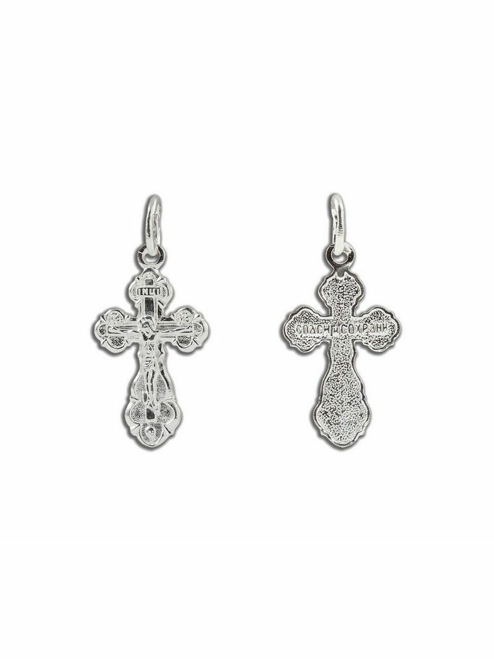 Крестик, серебро, 925 проба