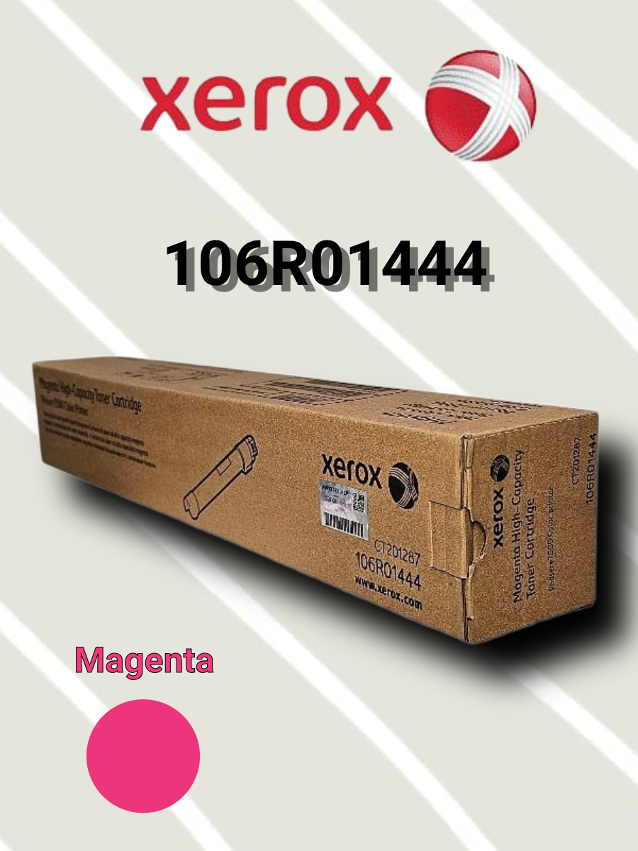 Картридж лазерный Xerox 106R01444 пурпурный (17800стр.) для Xerox Phaser 7500