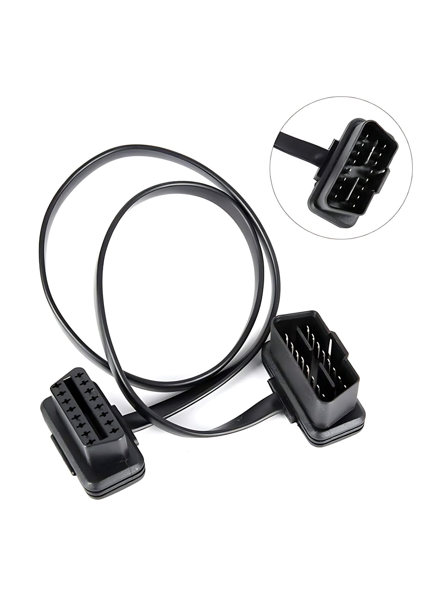 Адаптер-удлинитель OBD для автоматического сканера диагностики 16-контактный - 60 см