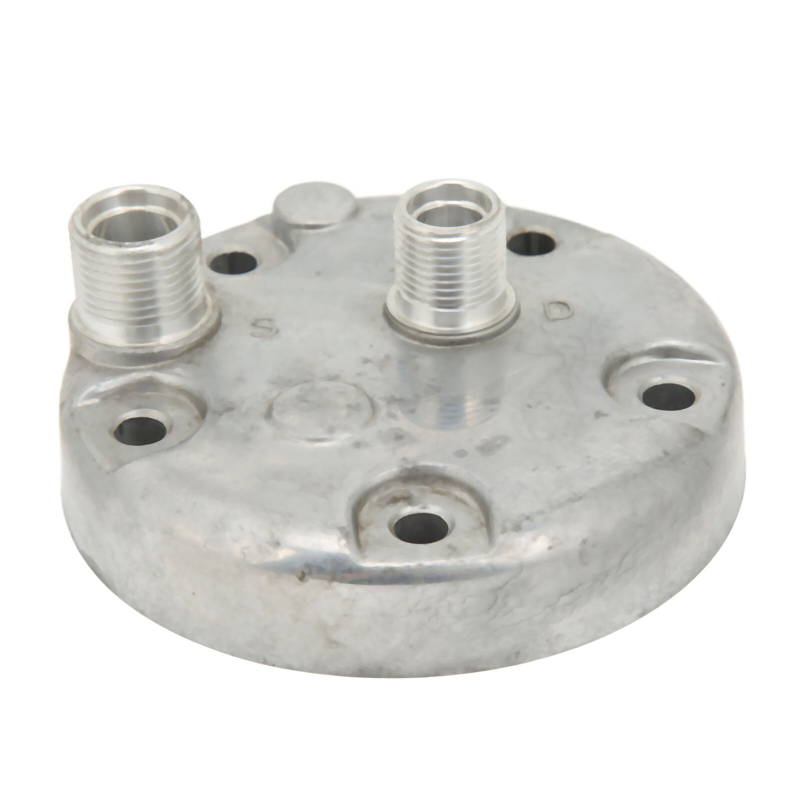 AC Compressor Cover Aluminium Air Conditioner Back Replacement for SANDEN SD508 ORING HRZ 8X10