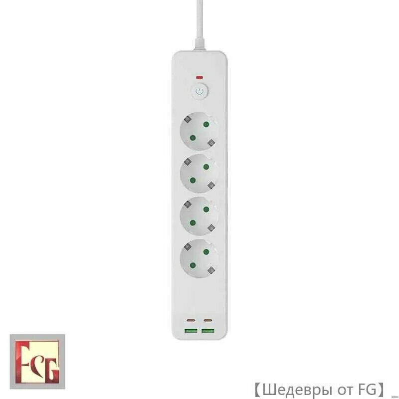 Сетевой фильтр, умная розетка с WiFi, с Марусей и Алисой