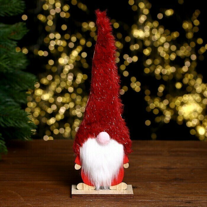 !09 Новогодний декор «Новогодний гном» 9 × 5 × 27 см