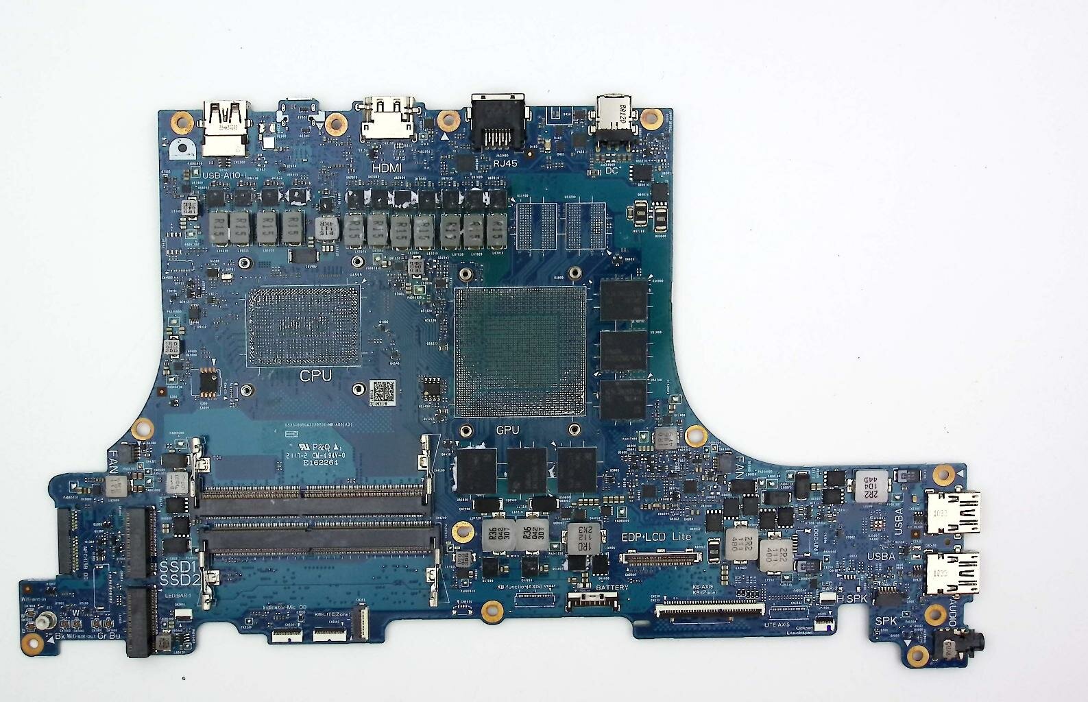 Материнская плата ASUS G713QM донор компонентов