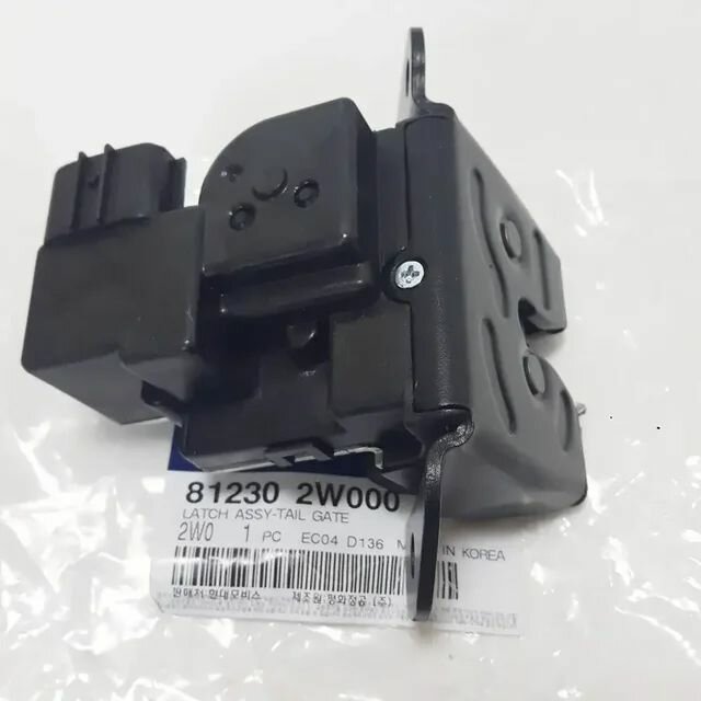 812302W000 81230-2W000 81230 2W000 Лок для двери багажника для Hyundai Santa 2013-2016 для KIA Soul 2014-2016