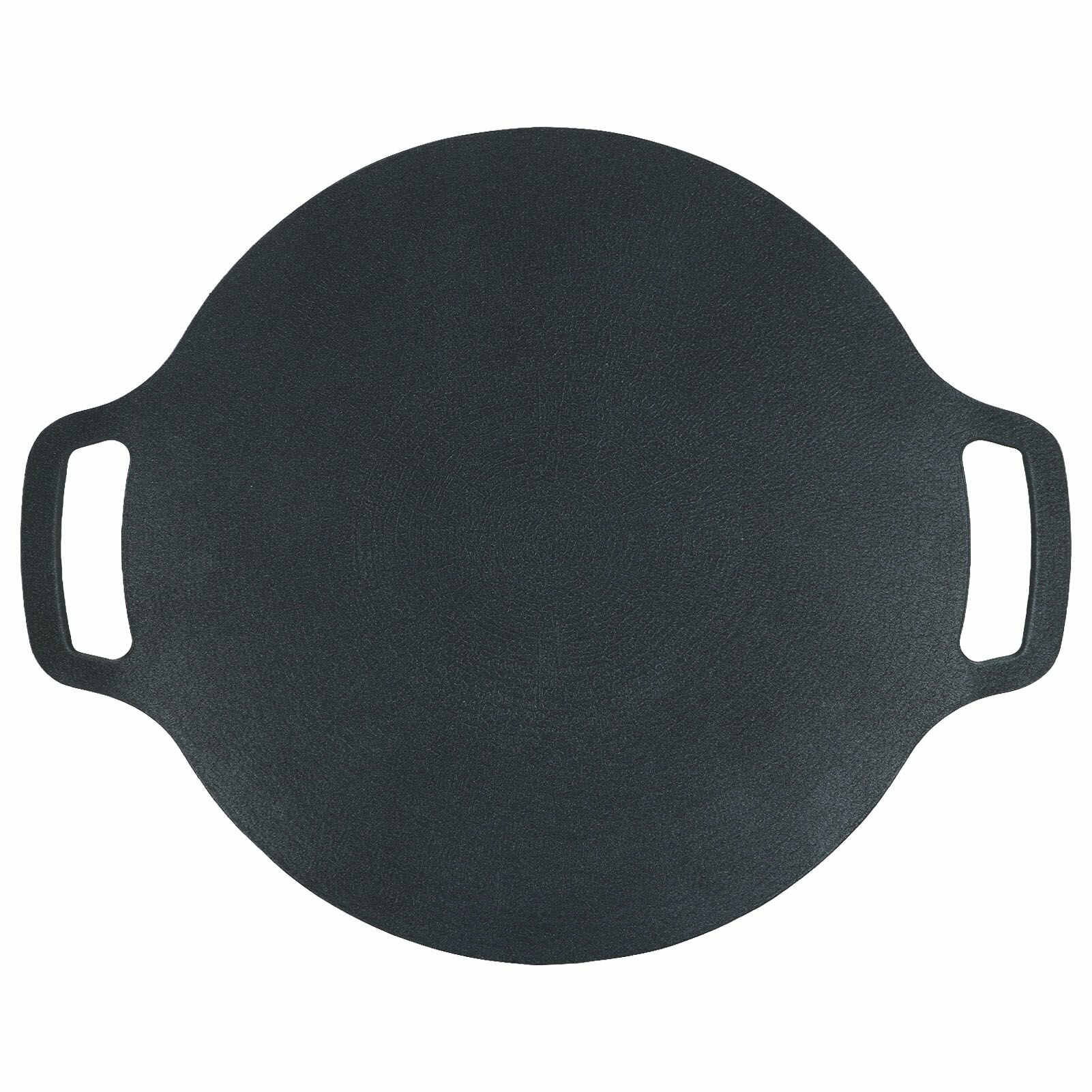 Корейская сковорода-гриль 33 см, 6-слойное покрытие, двойная ручка