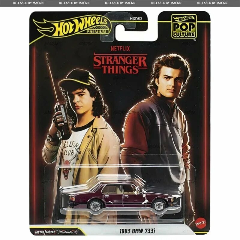 Машинка Mattel Hot Wheels 2026 HXD63 (Netflix Stranger Things) 1983 BMW 733i