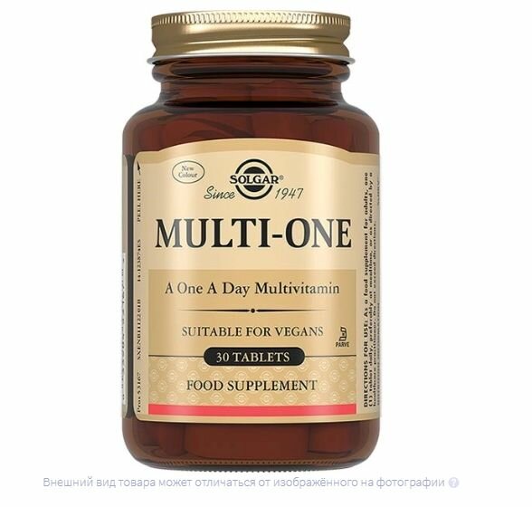 Солгар мульти-I 30 шт. таблетки