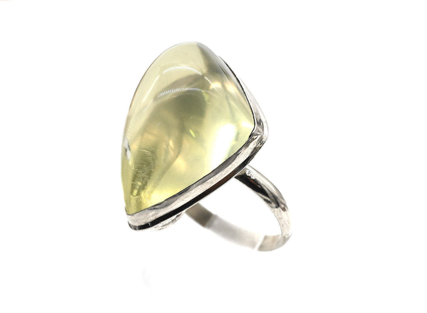 Кольцо, цитрин